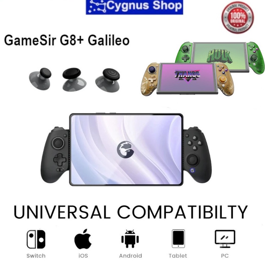 Jual KODE V56Y GameSir G8 Plus Galileo Bluetooth Gamepad Controller Hall Effect Stick Triggers ...