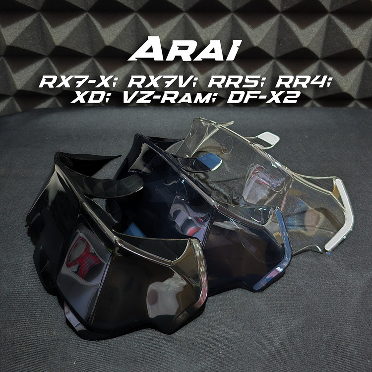 Jual Spoiler Belakang Aftermarket Cocok Untuk Arai RX7 RR5 RR4 XD RAM ...