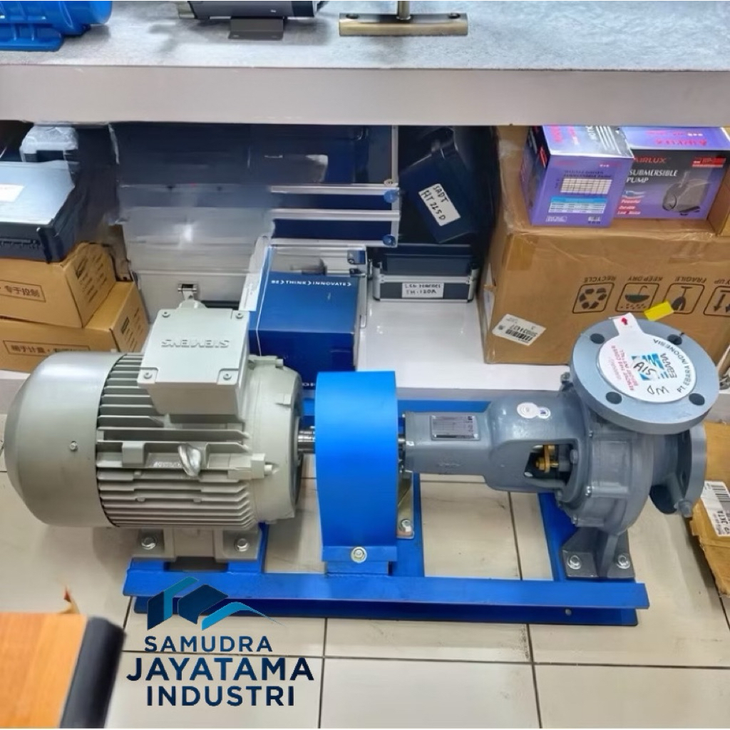Jual Autoparts Engine Pompa Ebara 50X40Fsha Power Motor Teco 4Kw 5.5Hp ...