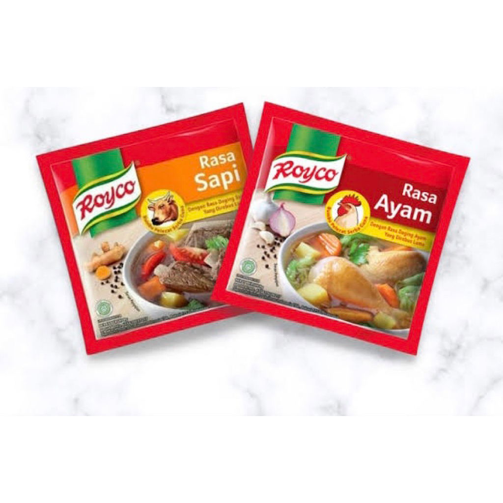 Jual ROYCO SACHET 8g 1 RENCENG (12pcs) | Shopee Indonesia