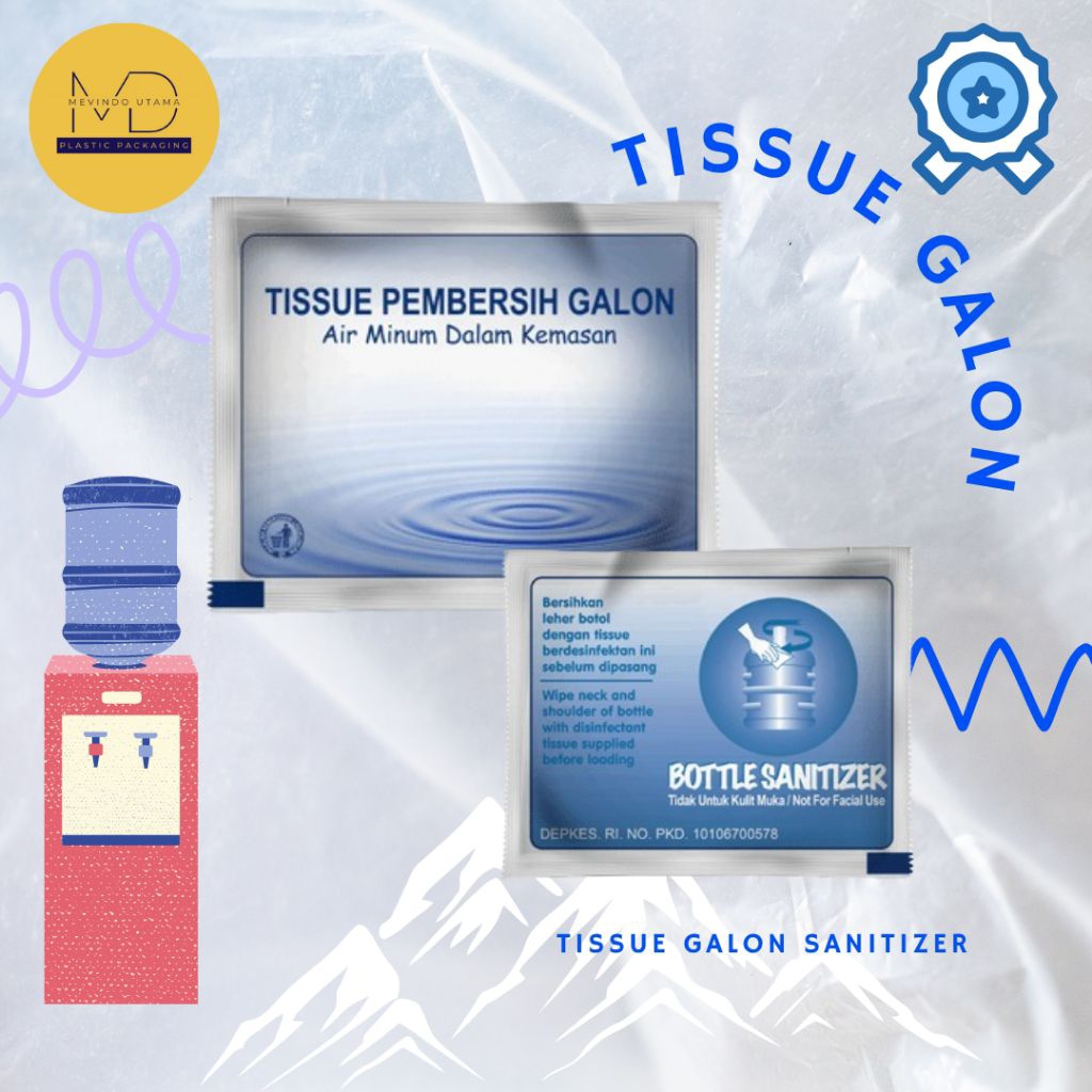Jual TISSUE GALON 5000pcs / TISU BASAH PEMBERSIH GALON | Shopee Indonesia