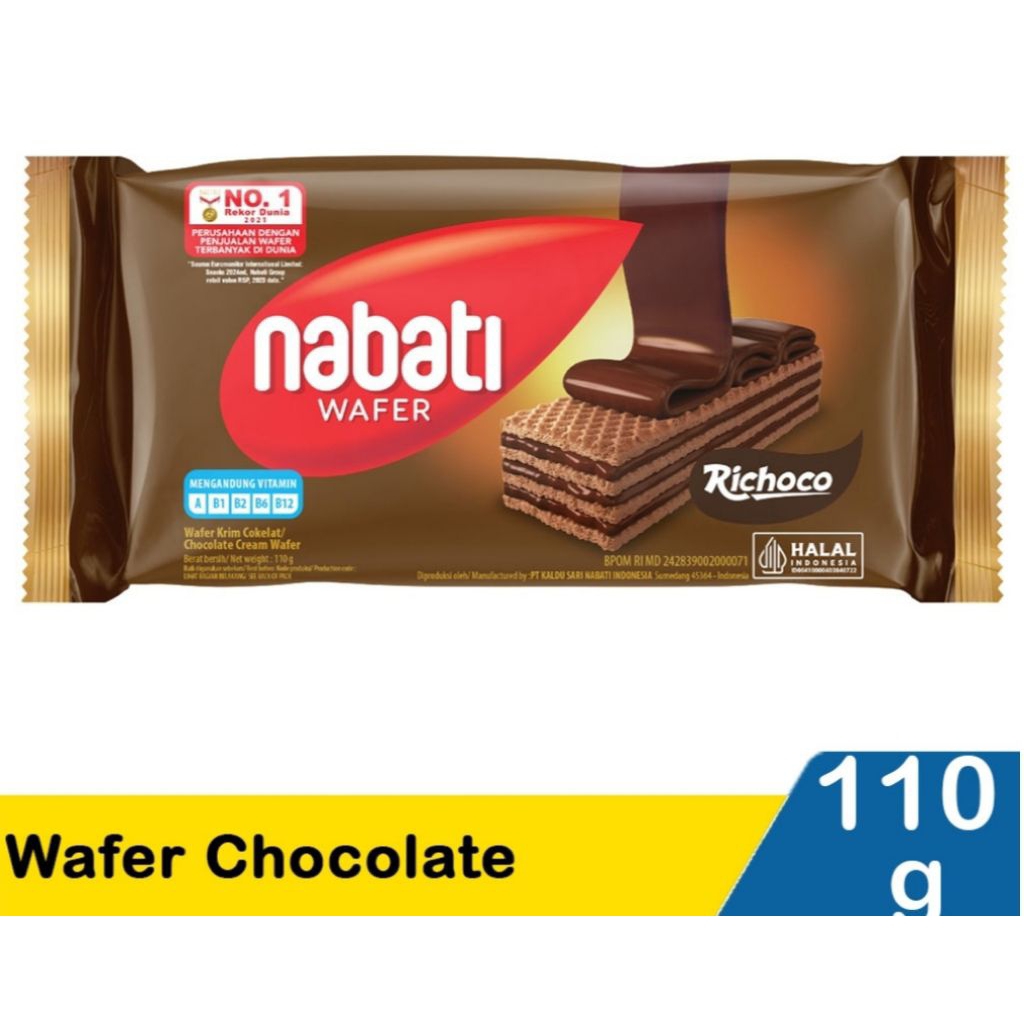 Jual Nabati Wafer Richoco / Richeese 122gr | Shopee Indonesia