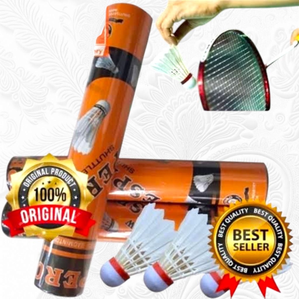 Jual Shuttlecock Bulutangkis ESPERO – Kok Bulu Angsa Kualitas Premium ...