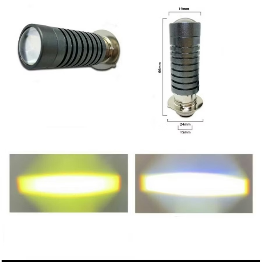 Jual Lampu LED Laser D2 Motor H6 2 Warna - Lampu LED Laser Terang ...