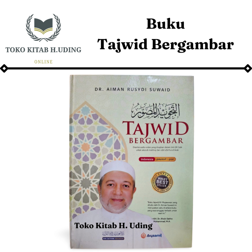 Jual Buku Tajwid Bergambar DR Aiman Rusydi Suwaid Original | Shopee ...