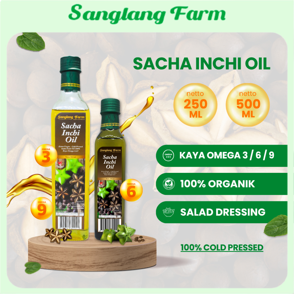 Jual SANGLANG Minyak Sacha Inchi Oil Kaya Omega 3 6 9 Original Organik ...