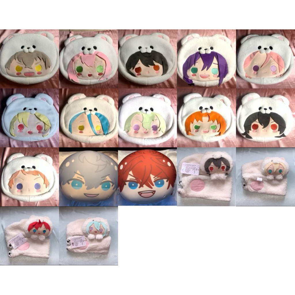 Jual Ensemble Stars Itabear itabag big omanjuu Syal koga tori ritsu ...