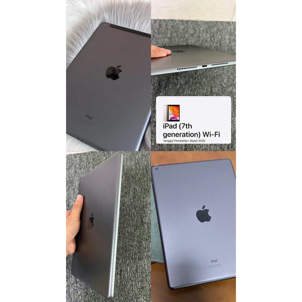 Jual Ipad Gen 7 Fullset With box | Shopee Indonesia