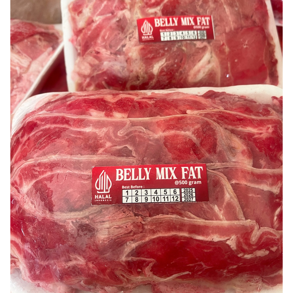 Jual Daging Belly Slice ~ GALERI PLASTIK FROZENFOOD | Shopee Indonesia