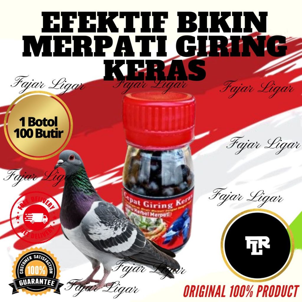 Jual Jamu Merpati Super Giring Keras ISI 100 Butir Doping Merpati Cepat ...