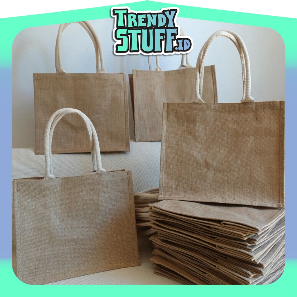 Jual TrendyStuff.id Tote Bag Tas Karung Goni / Tas Goni / Artistic ...