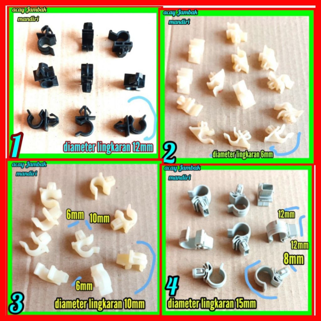 Jual kancing kabel slang tiang kap mesin mobil unifetsal | Shopee Indonesia