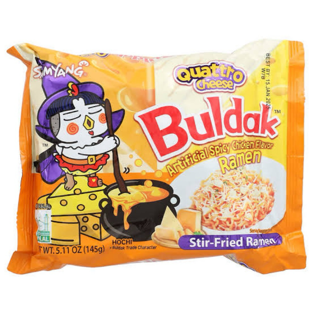 Jual Samyang Quattro Cheese buldak 145g | Shopee Indonesia