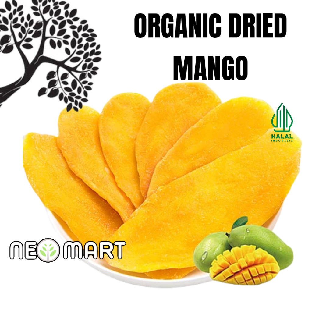 Jual 500gr Dried Mango / Buah Mangga Kering [Premium Dried Fruits] Dry ...
