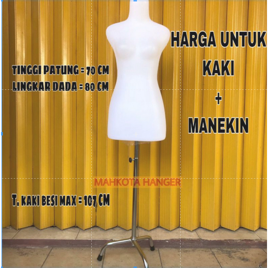 Jual patung/manekin dm bening dewasa plastik+kaki besi | Shopee Indonesia