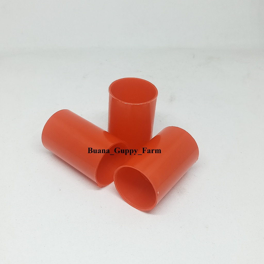 Jual KONEKTOR PIPA AKUARIUM BENTUK I WARNA MERAH / SAMBUNGAN PIPA ...