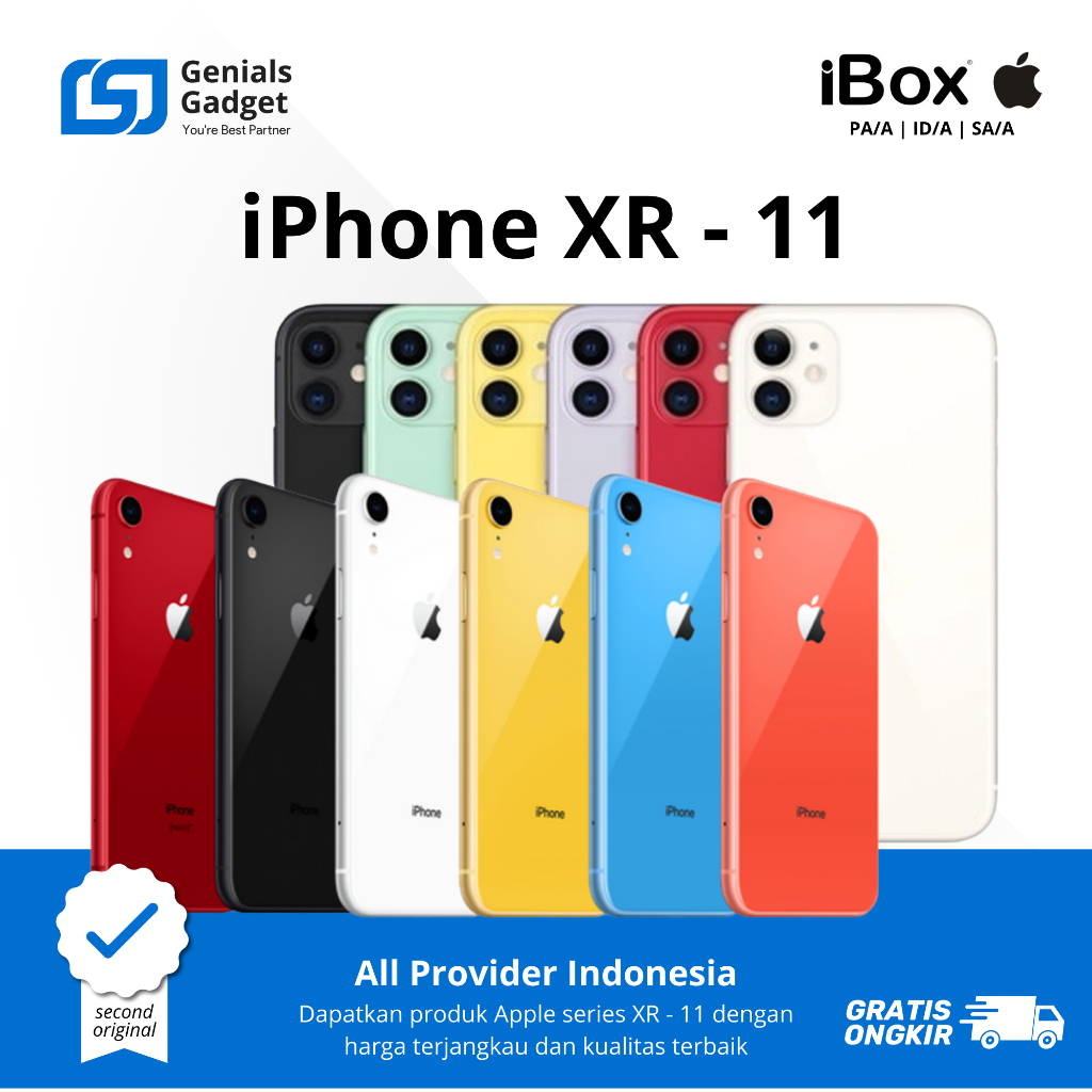 Jual GG - IP XR | Iphone 11 64gb 256gb Garansi Resmi Ibox-Inter ...