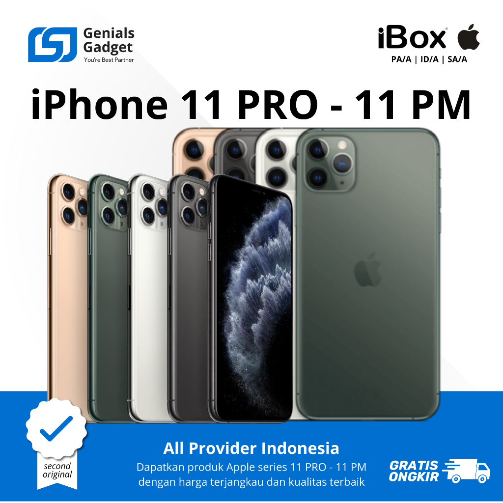 Jual GG - IP 11 PRO | IP 11 PRO MAX 64 GB dan 256 GB Second BEKAS ...