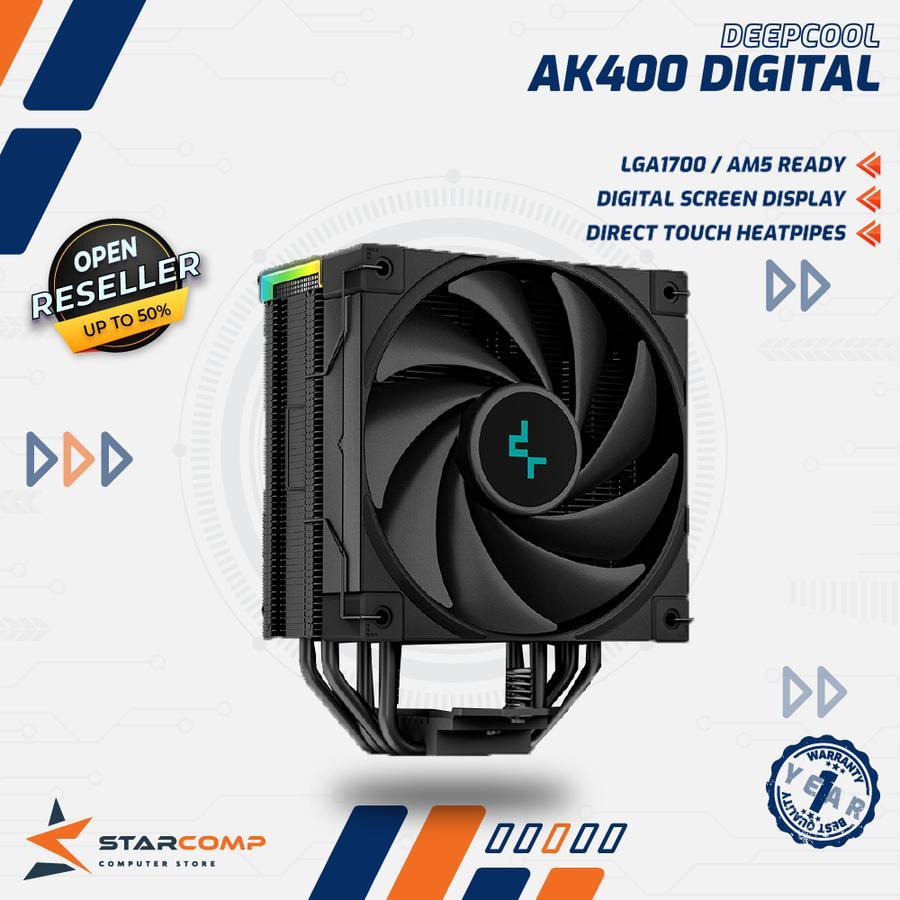 Jual DeepCool AK400 DIGITAL CPU COOLER AK 400 LGA1700 Heatsink Deep Cool | Shopee Indonesia
