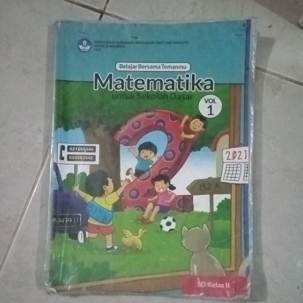 Jual BUKU MATEMATIKA BELAJAR BERSAMA TEMANMU UNTUK SEKOLAH DASAR SD KELAS II/2 VOL 1 EDISI ...