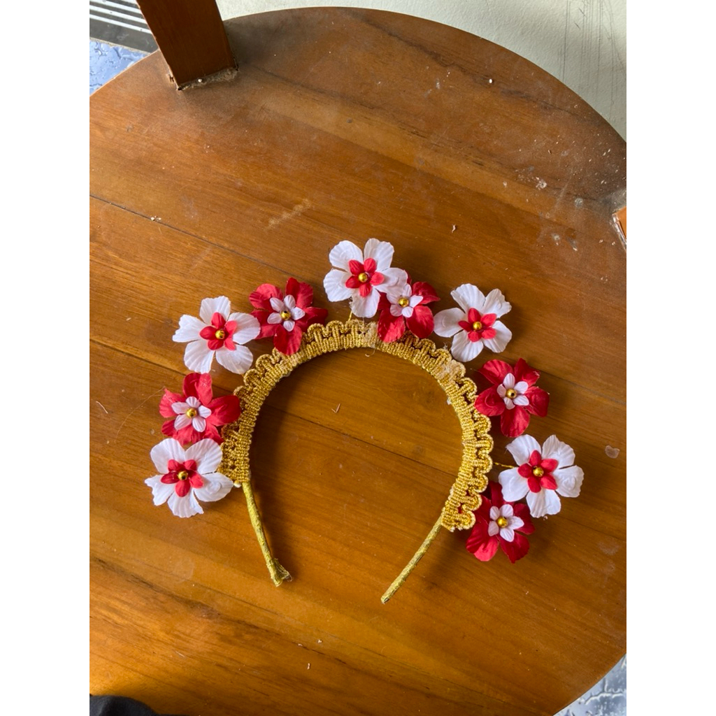 Jual bando Tari Bunga Merah Putih/menyambut 17 agustus bisa untuk anak ...