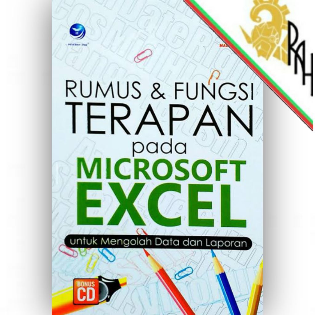 Jual Buku ORI Rumus dan Fungsi Terapan pada Microsoft Excel untuk Mengolah Data dan Laporan+cd ...