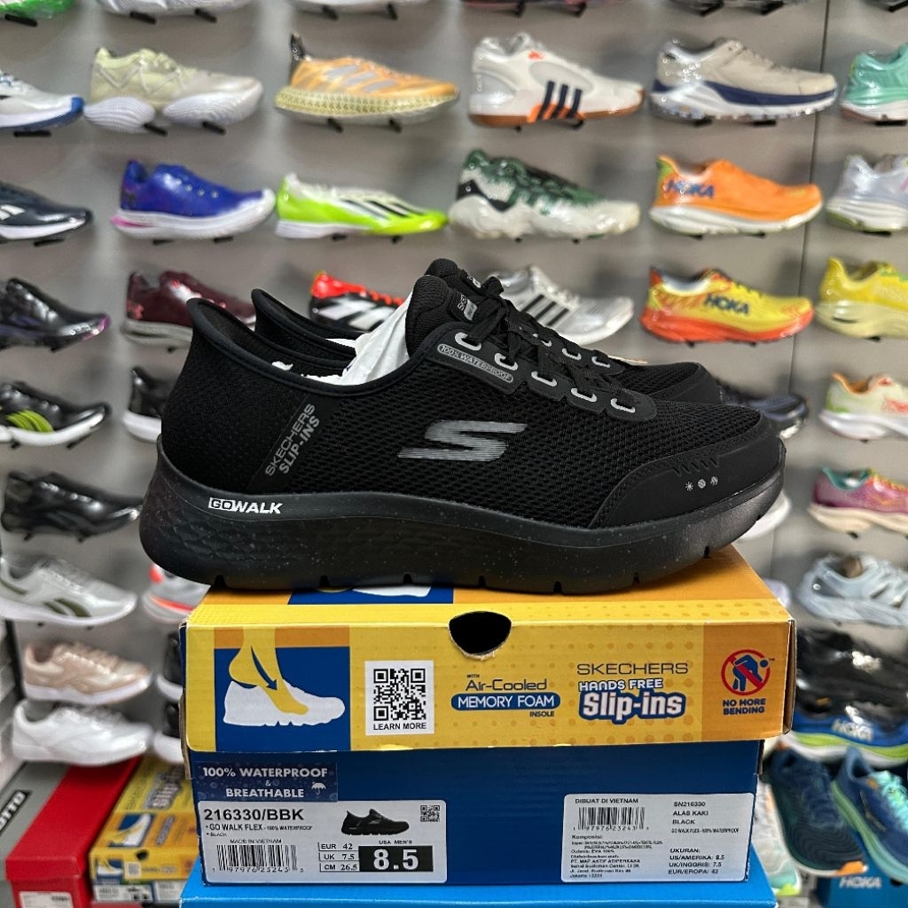 Jual SKECHERS GO WALK FLEX 100% WATERPROOF WALKING FOR MENS ORIGINAL ...
