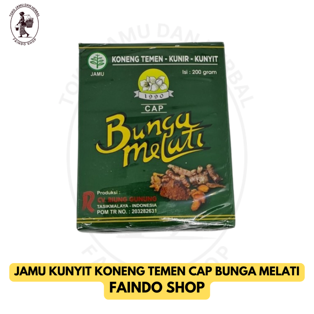 Jual Jamu Kunyit Koneng Temen Cap Bunga Melati Untuk Maag | Shopee ...