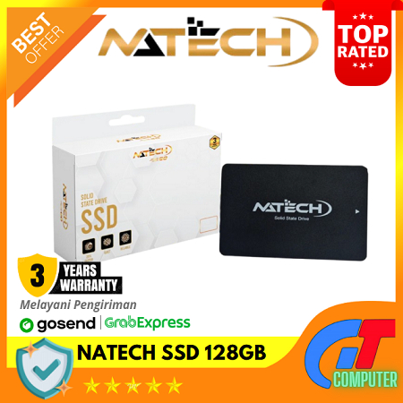Jual SSD NATECH GO 128GB SATA3 2,5" GARANSI 3TH | Shopee Indonesia