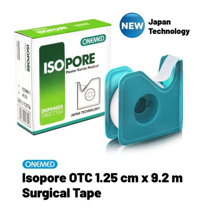 Jual ISOPORE ONE MED / Plester / Plaster Gulung Putih 0,5 Inch | Shopee ...