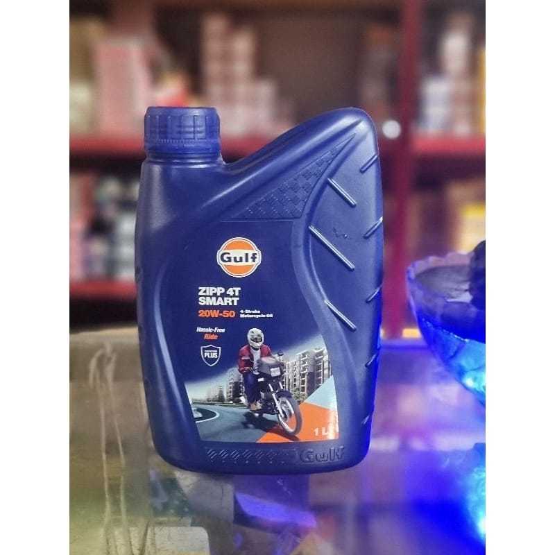 Jual OLI GULF ZIPP 4T SMART 20W/50 1L | Shopee Indonesia