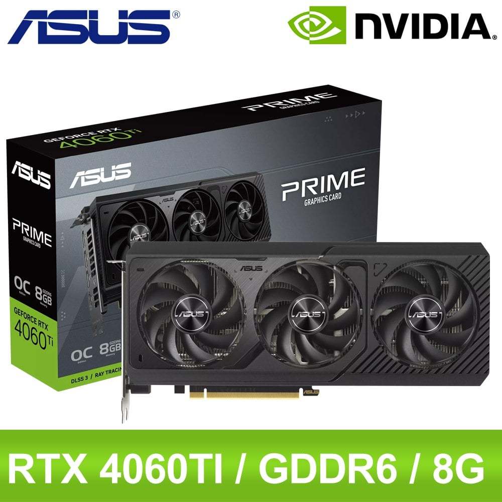 Jual Asus GeForce RTX 4060 Ti 8GB GDDR6 - PRIME OC | Shopee Indonesia