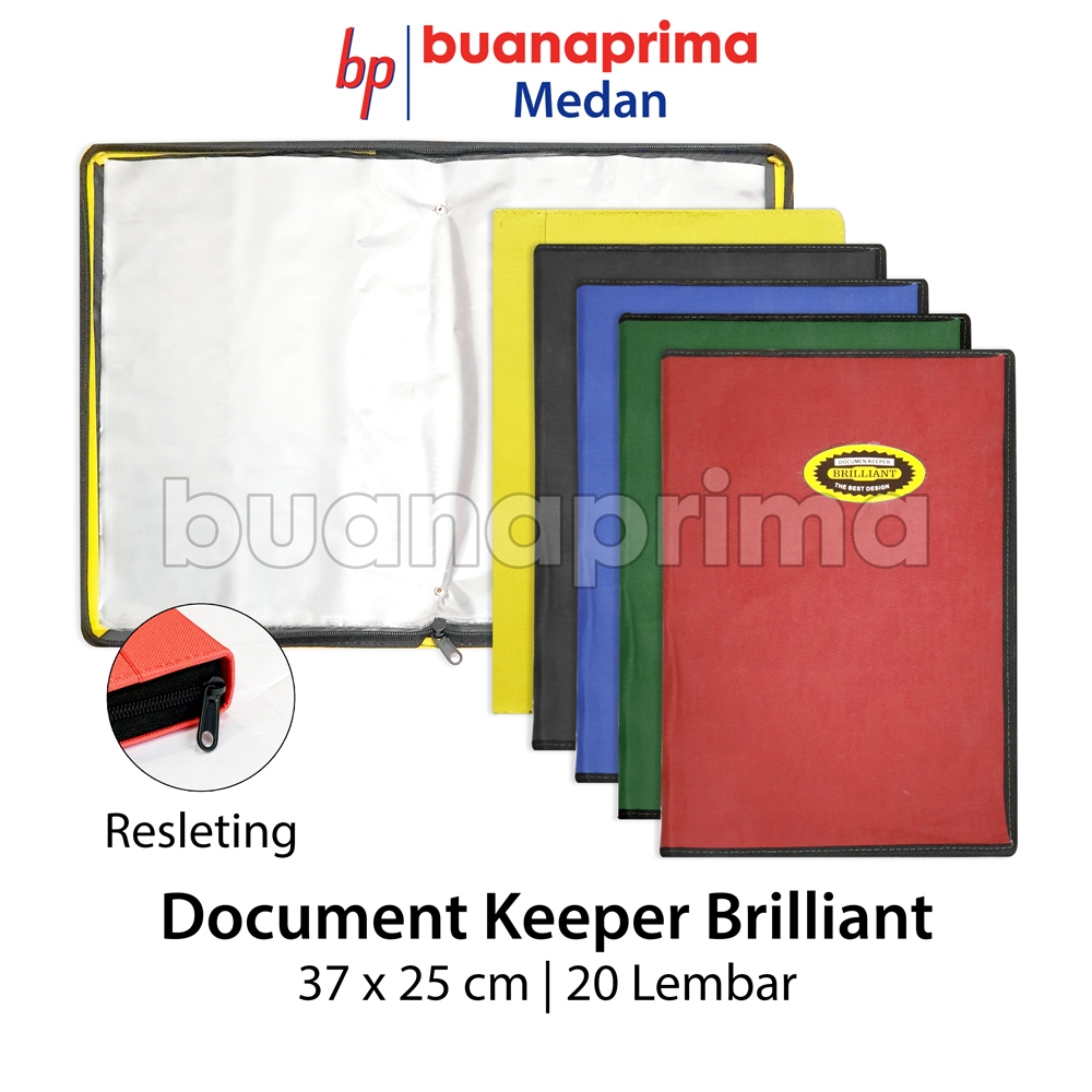 Jual Map DOCUMENT KEEPER BRILLIANT 20 Lembar Clear Holder Display Book ...