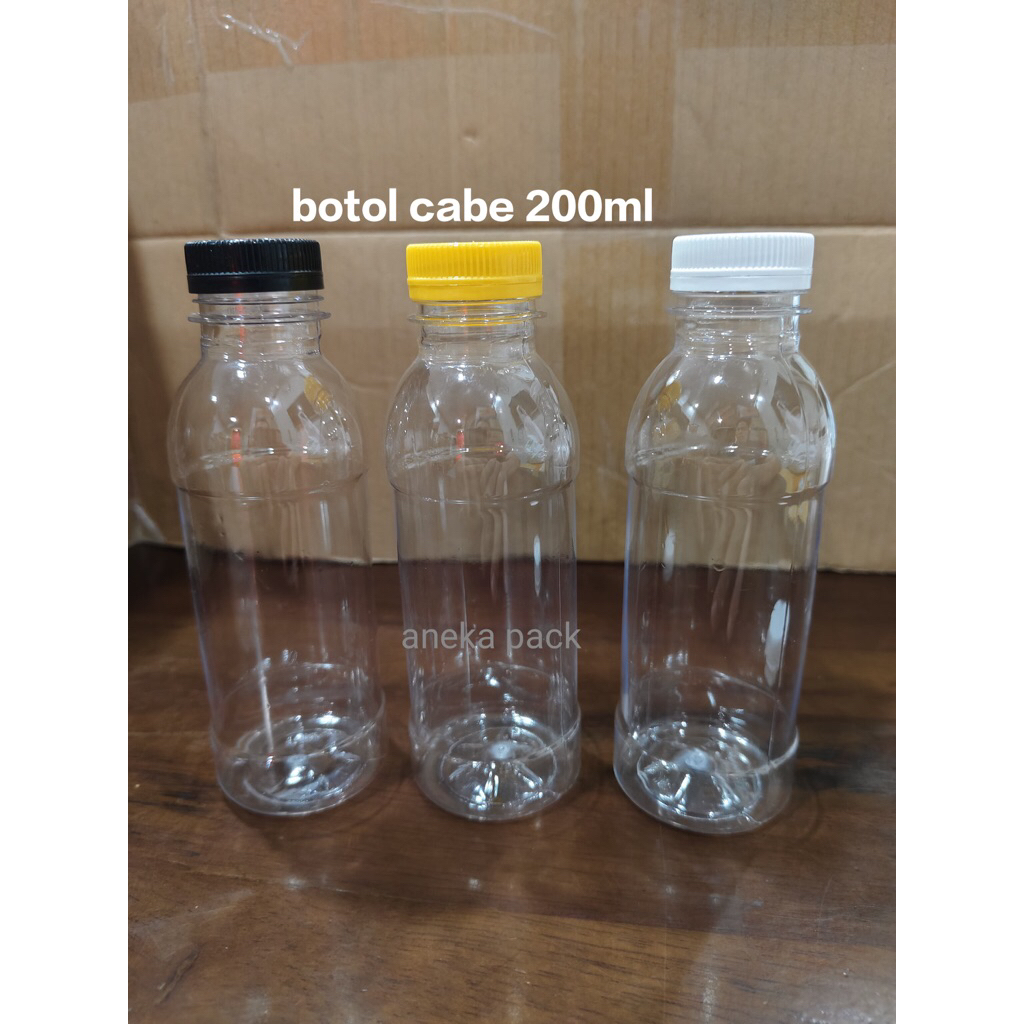 Jual botol cabe 200ml | Shopee Indonesia