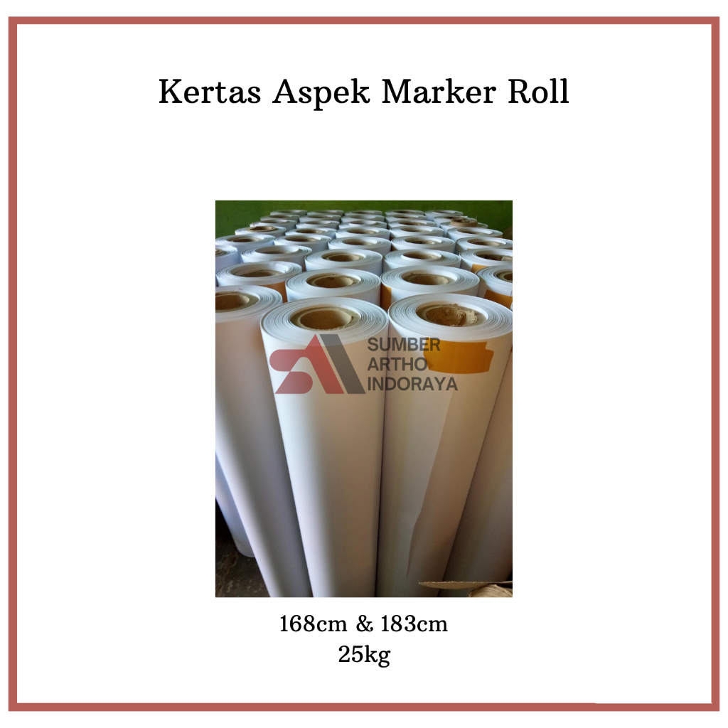 Jual Kertas Aspek Marker Roll - Garment & Konveksi 1 Kg | Shopee Indonesia