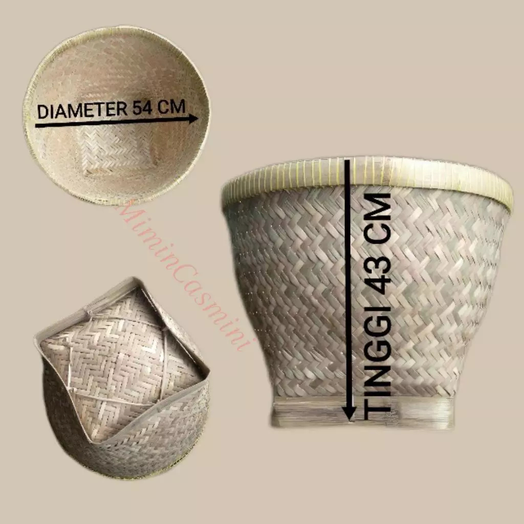 Jual Bakul Nasi Bambu Besar Jumbo | Shopee Indonesia