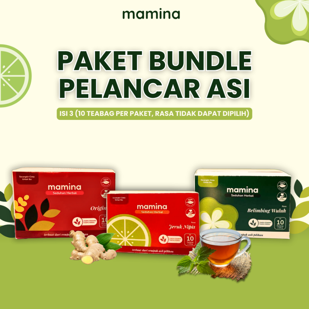 Jual Mamina Paket Bundle Pelancar Asi Isi 3 (10 Tebag per Paket) | ASI ...