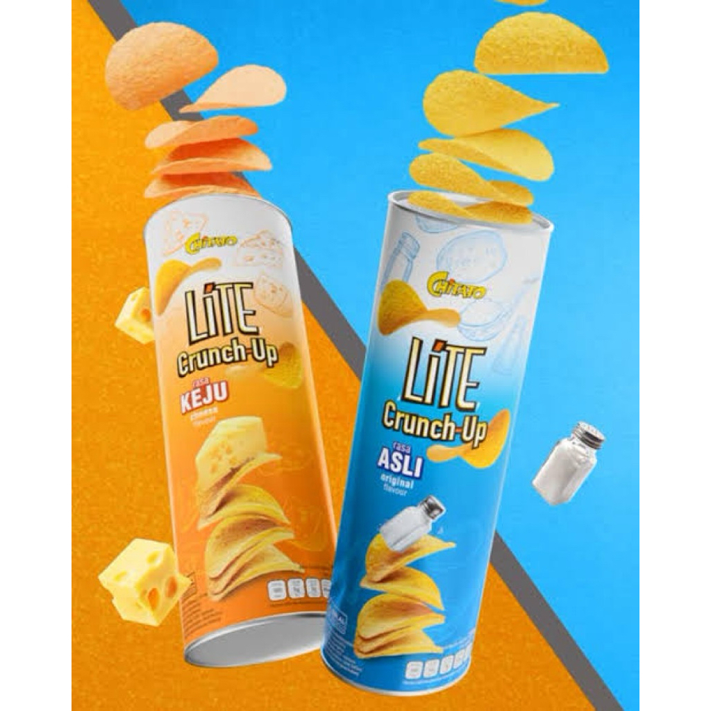 Jual Chitato Lite Crunch Up Rasa original dan Keju 110 gram | Shopee Indonesia