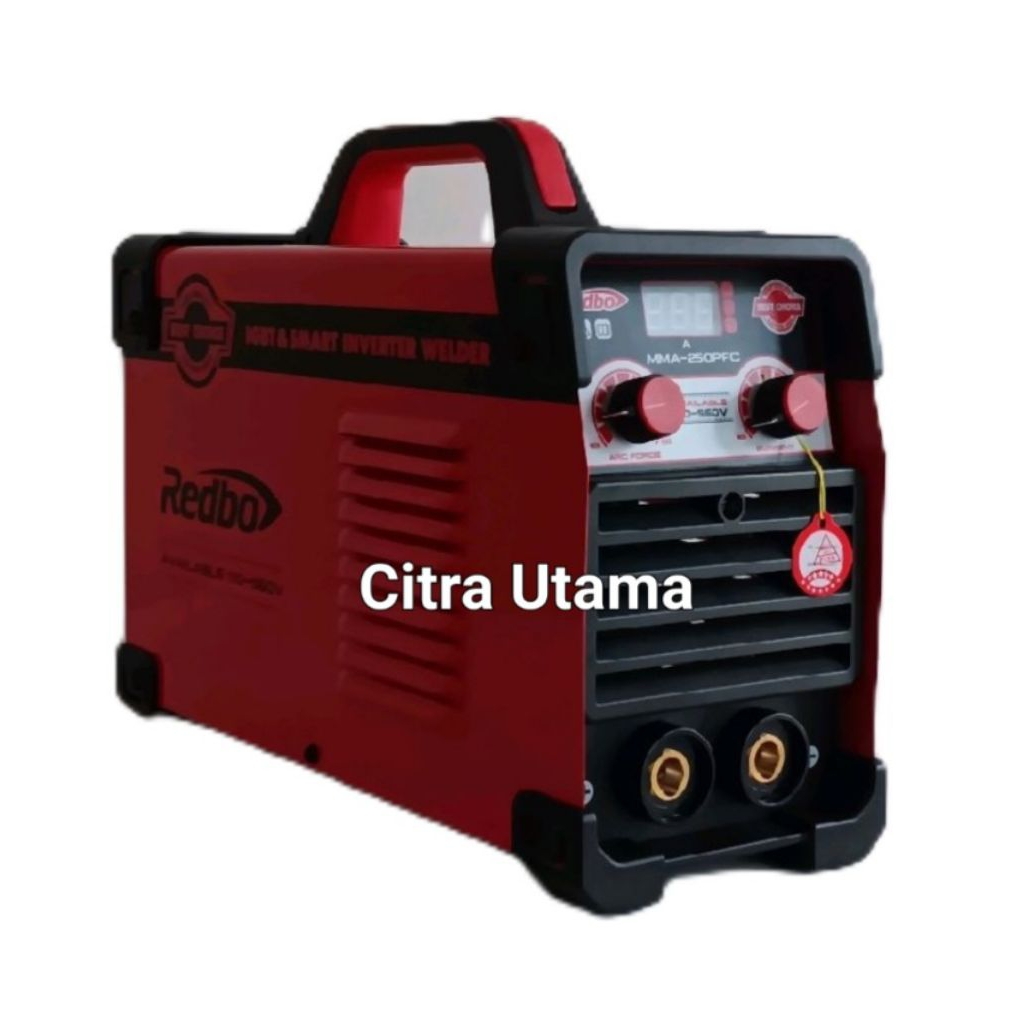 Jual Mesin Las Listrik 250A REDBO MMA 250 PFC 250PFC 2 in 1 bisa 1 Phase dan 3 Phase | Shopee ...