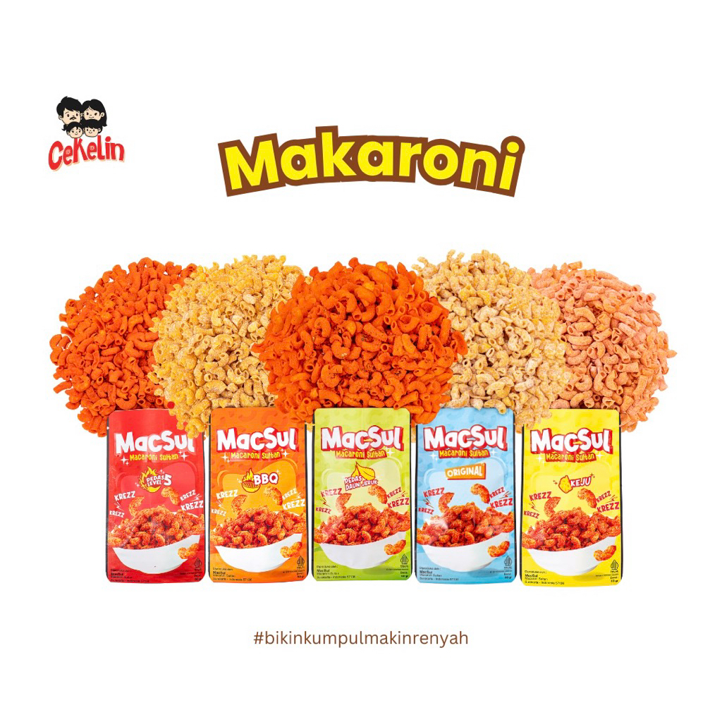 Jual Cekelin Makaroni Sultan MacSul | Shopee Indonesia