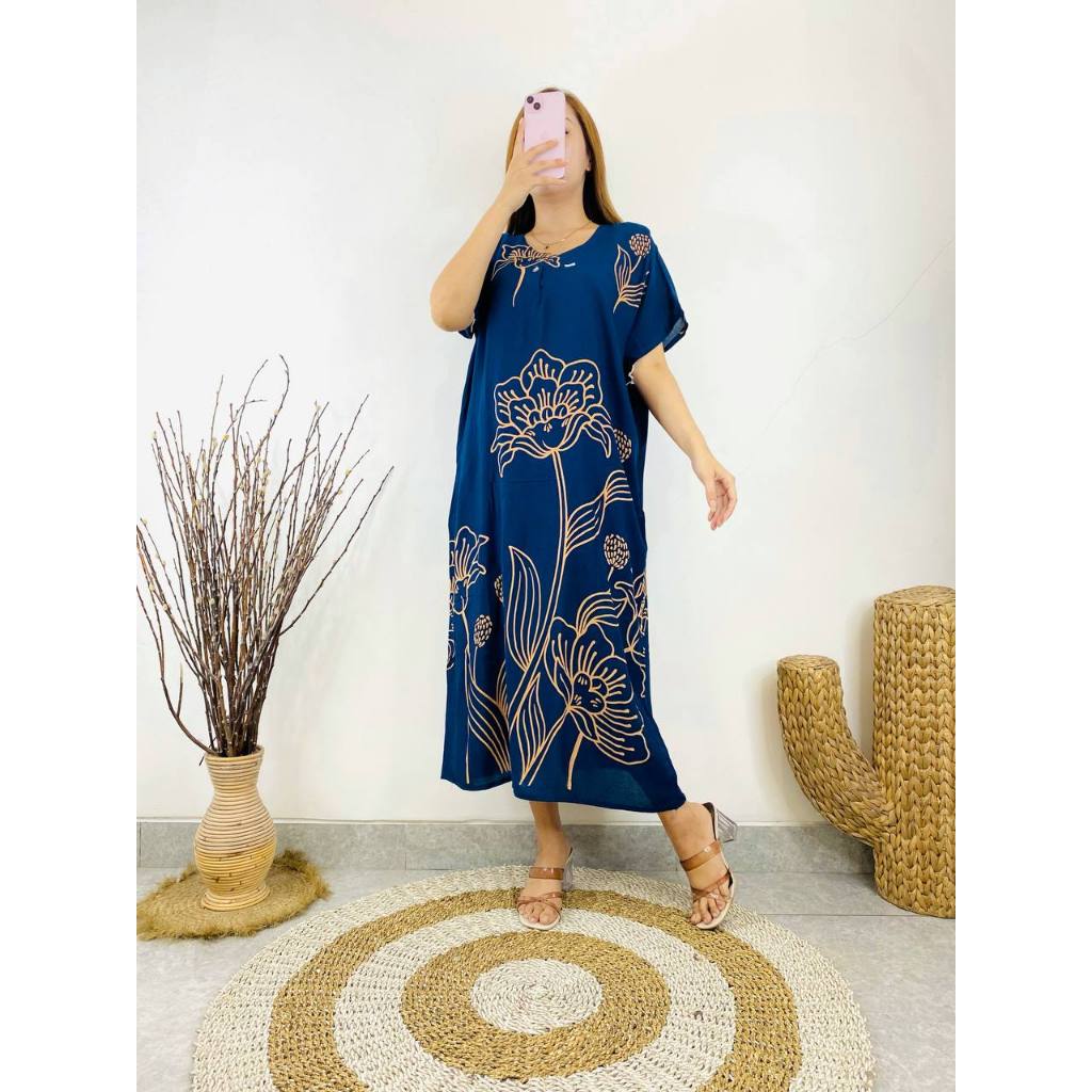 Jual Batik Benang Raja Daster Jumbo Cabutan | Shopee Indonesia
