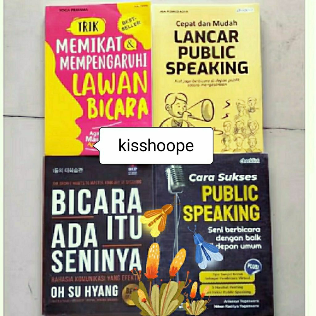 Jual PAKET 4 BUKU TRIK MEMIKAT DAN MEMENGARUHI LAWAN BICARA, CARA ...