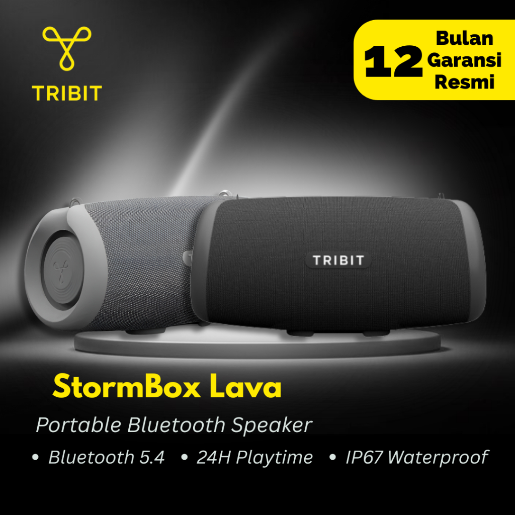 Jual Tribit StormBox Lava Portable Bluetooth Speaker 80W 24H Playtime ...