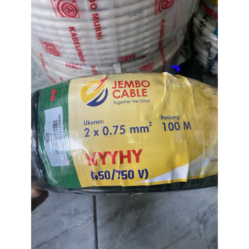 Jual KABEL NYYHY 2x0,75 JEMBO @100M | Shopee Indonesia