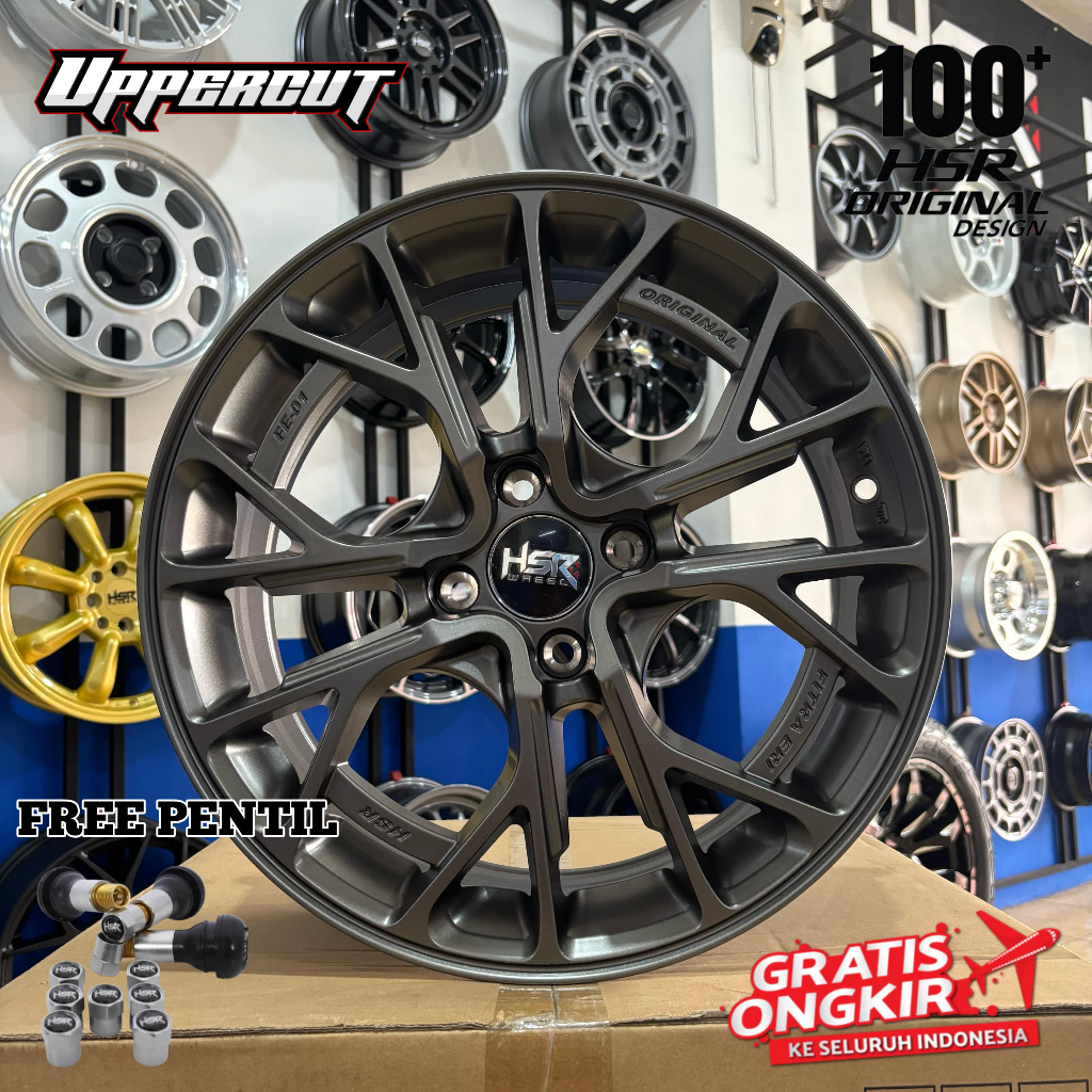 Jual VELG MOBIL HSR FE01 RING 16 UNTUK MOBIL FREED, SWIFT, YARIS, VIOS ...