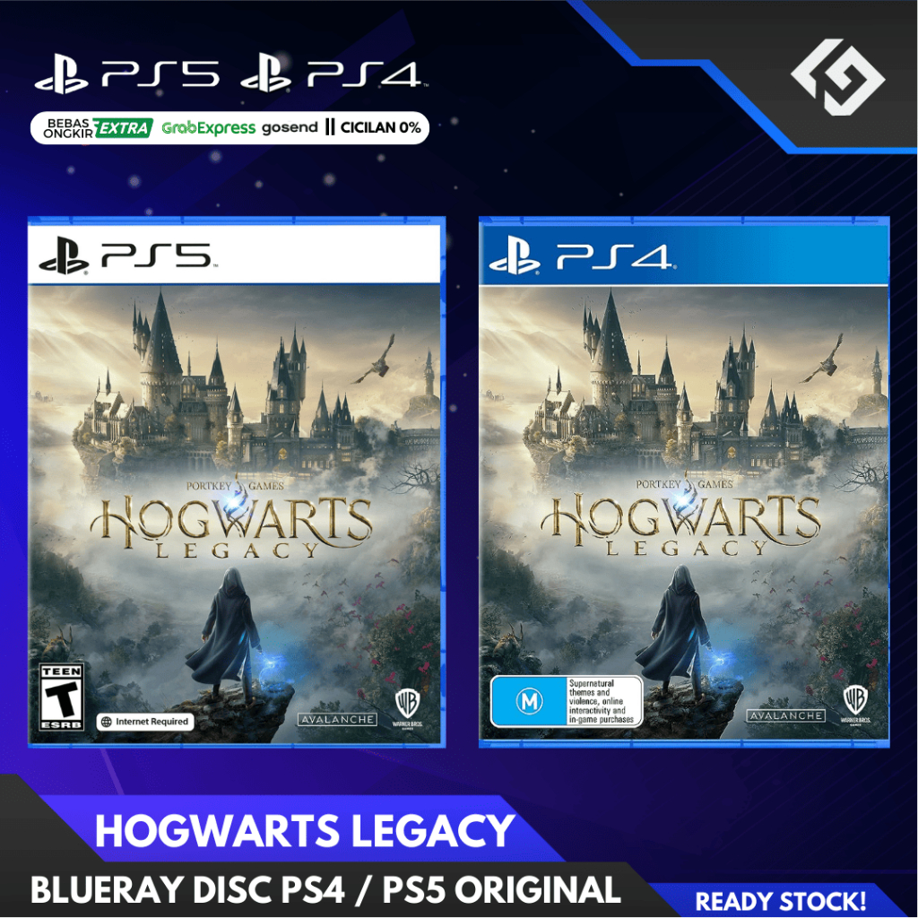 Jual PS4 PS5 Hogwarts Legacy BD PS 4 PS 5Original Kaset Sony (English ...