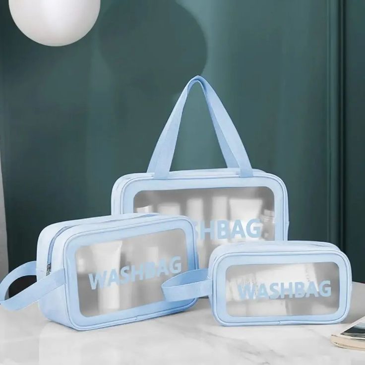 Jual tasku!-Tas Kosmetik WASHBAG Bahan PVC Kulit PU Waterproof ...