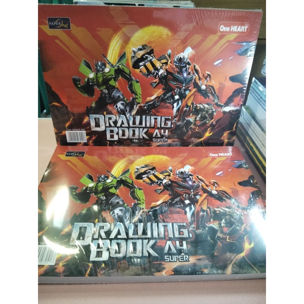 Jual BUKU GAMBAR A4 Forte dan One heart, harga per pak ISI 10 PCS ...