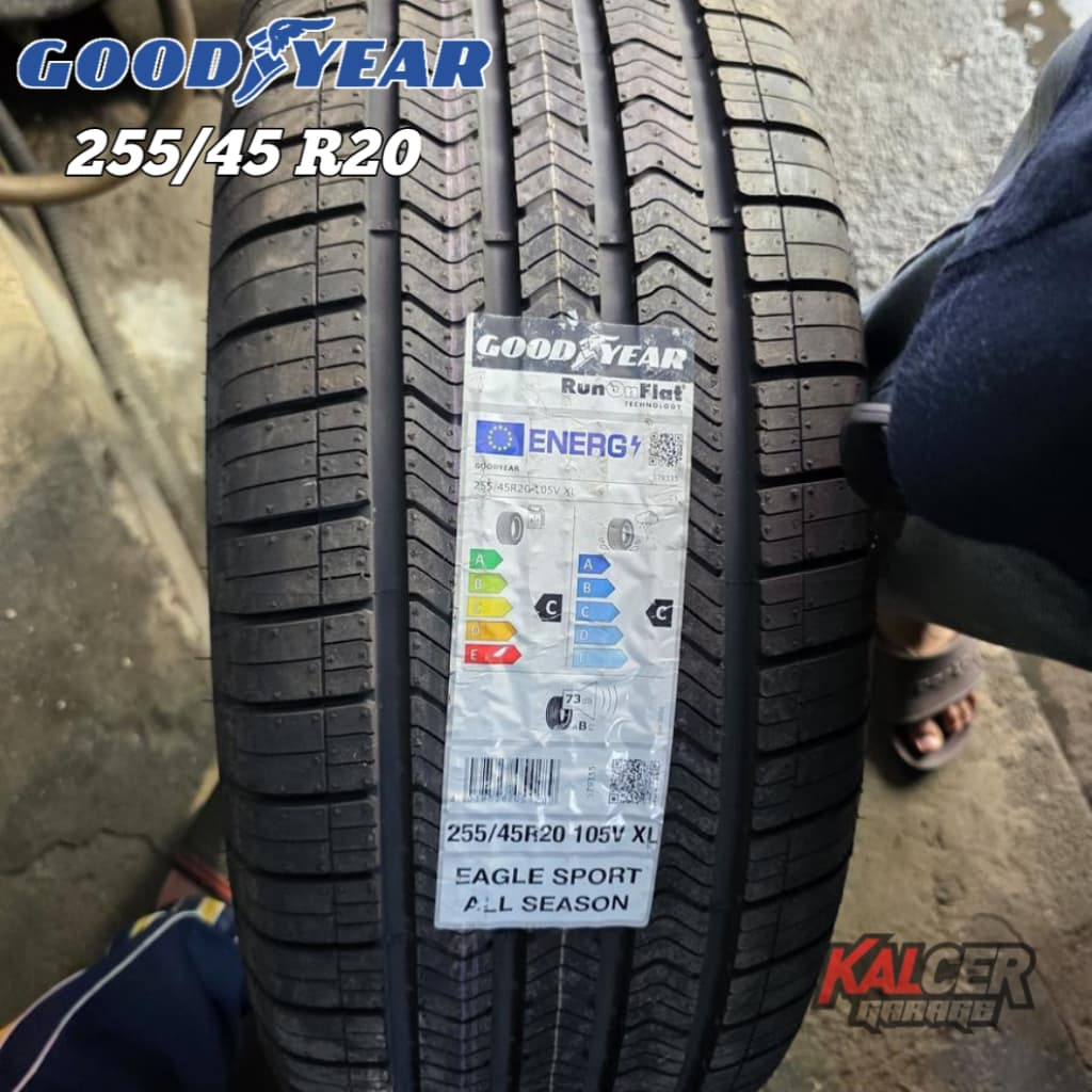 Jual Ban Mobil Goodyear 255 45 20 Eagle Sport All Season RFT Run Flat ...