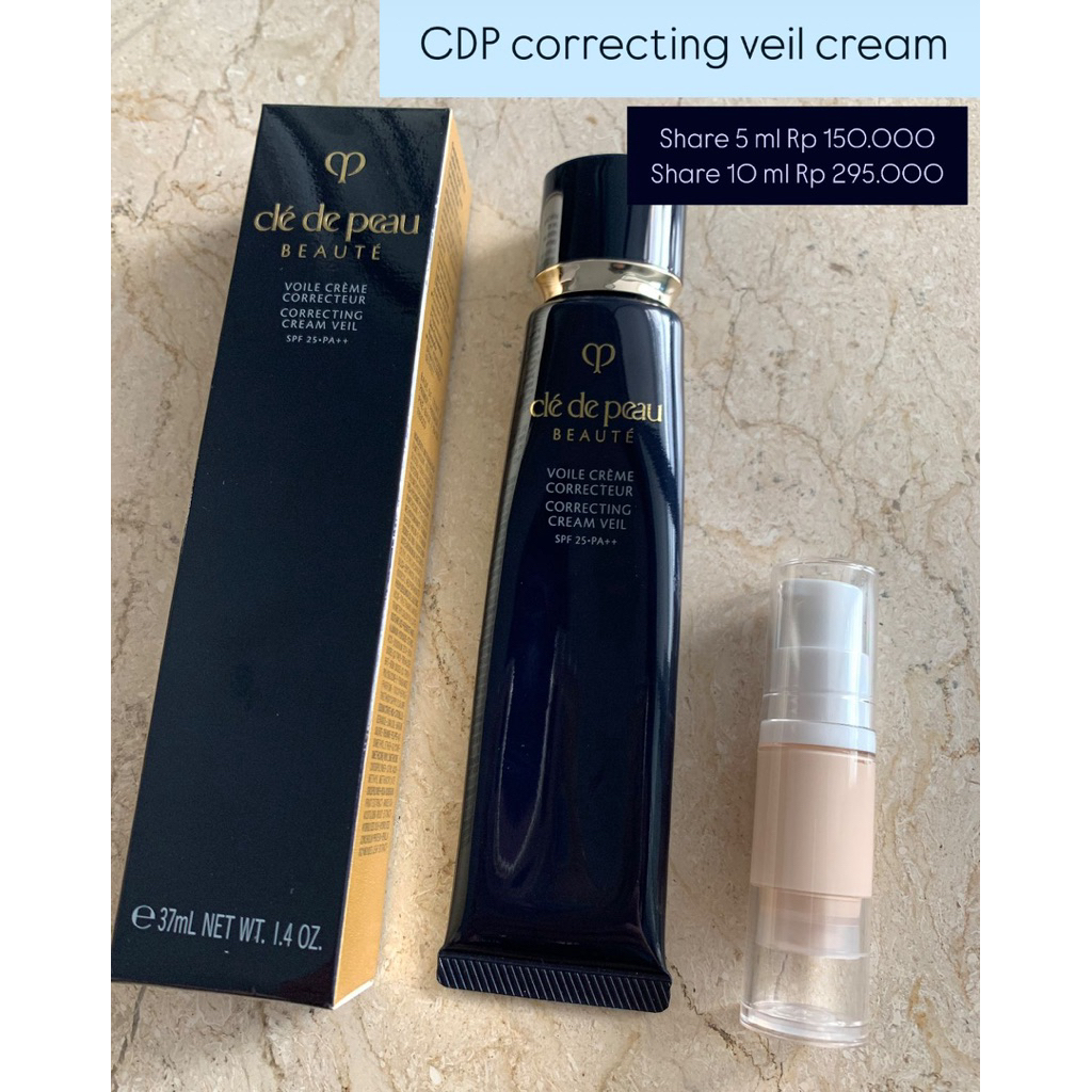Jual CLE DE PEAU CORRECTING VEIL PRIMER SHARE | Shopee Indonesia